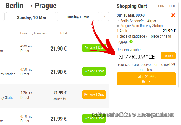 როგორ გამოვიყენოთ Flixbus-ის ფასდაკლების ვაუჩერი? | მე მოგზაური